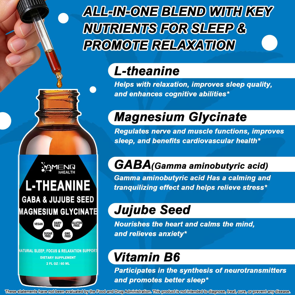 calming L-Theanine multivitamin formula