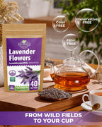 calming lavender herbal infusion