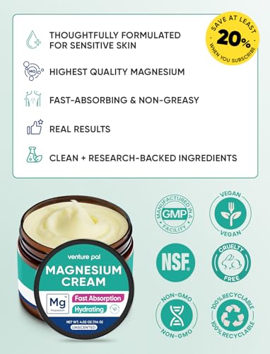calming magnesium cream for bedtime routine