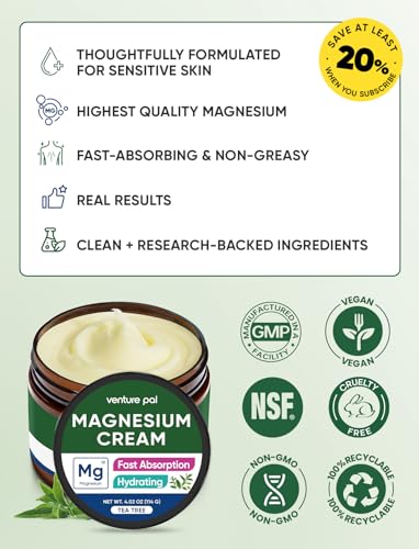 calming magnesium cream for nighttime use
