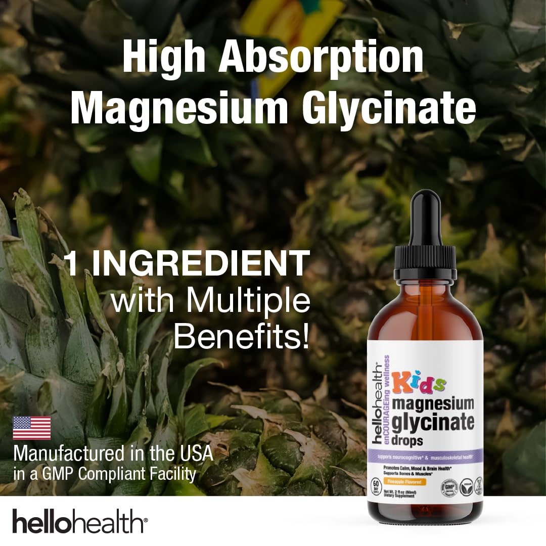 Calming magnesium drops for sleep