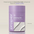 Calming magnesium glycinate powder for sleep