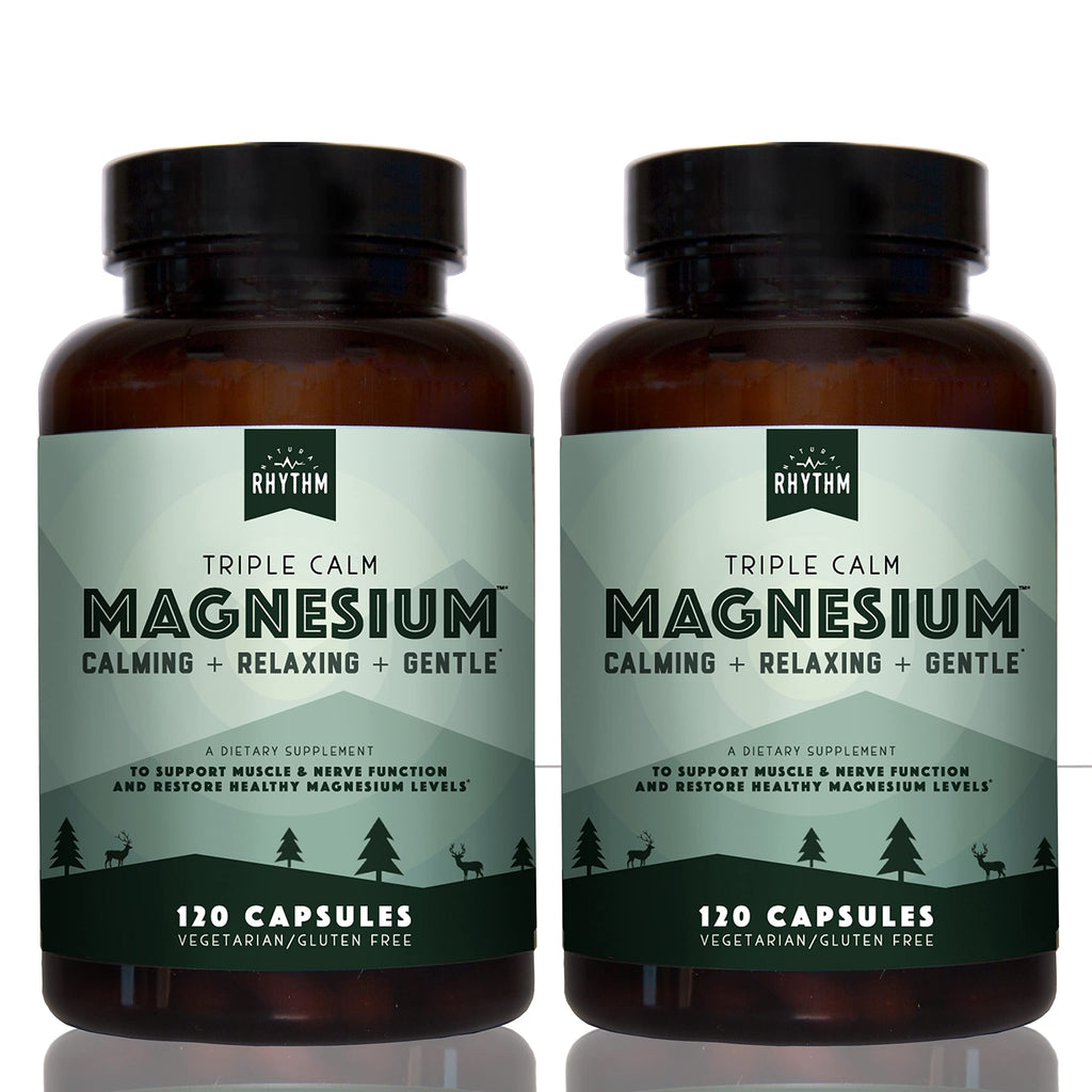 calming magnesium glycinate supplement