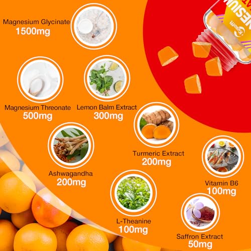 calming magnesium gummies with ashwagandha