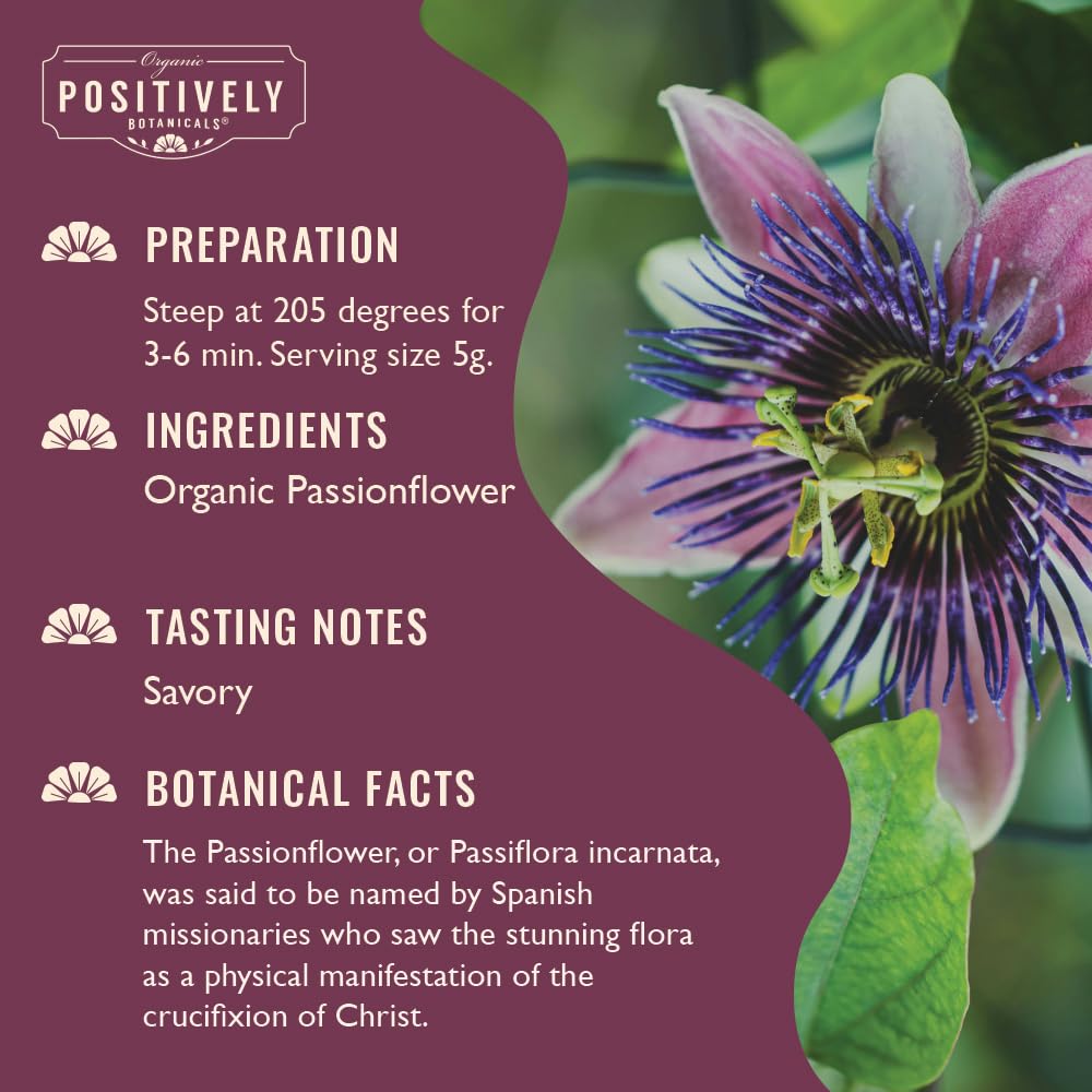 calming passion flower tea benefits