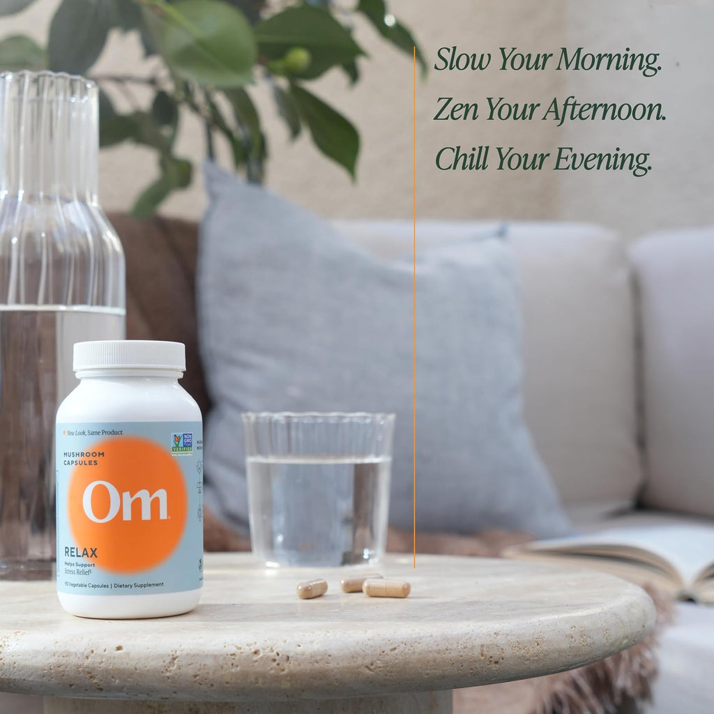 calming reishi mushroom supplement