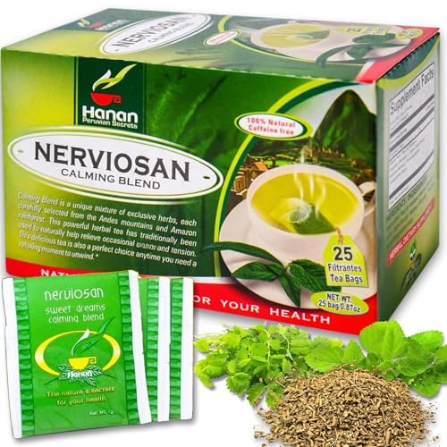 calming tea blend with lemon balm