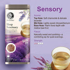 Calming tea with lavender chamomile