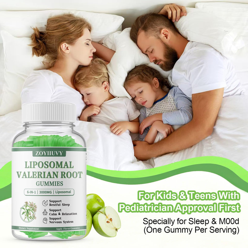 Calming valerian gummies for anxiety support