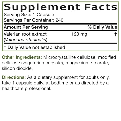 calming valerian root herbal remedy