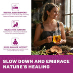 calming Valerian Root herbal tea