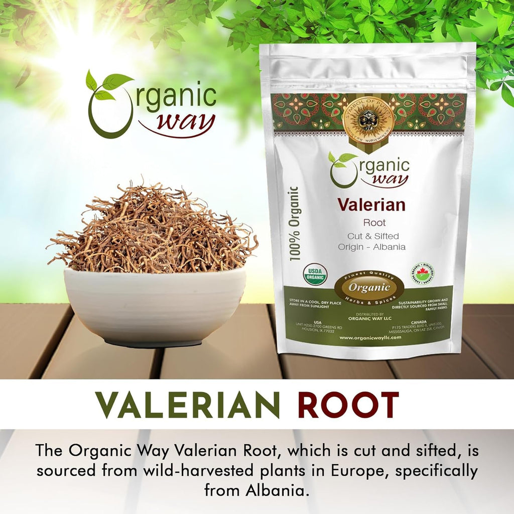 calming valerian root infusion