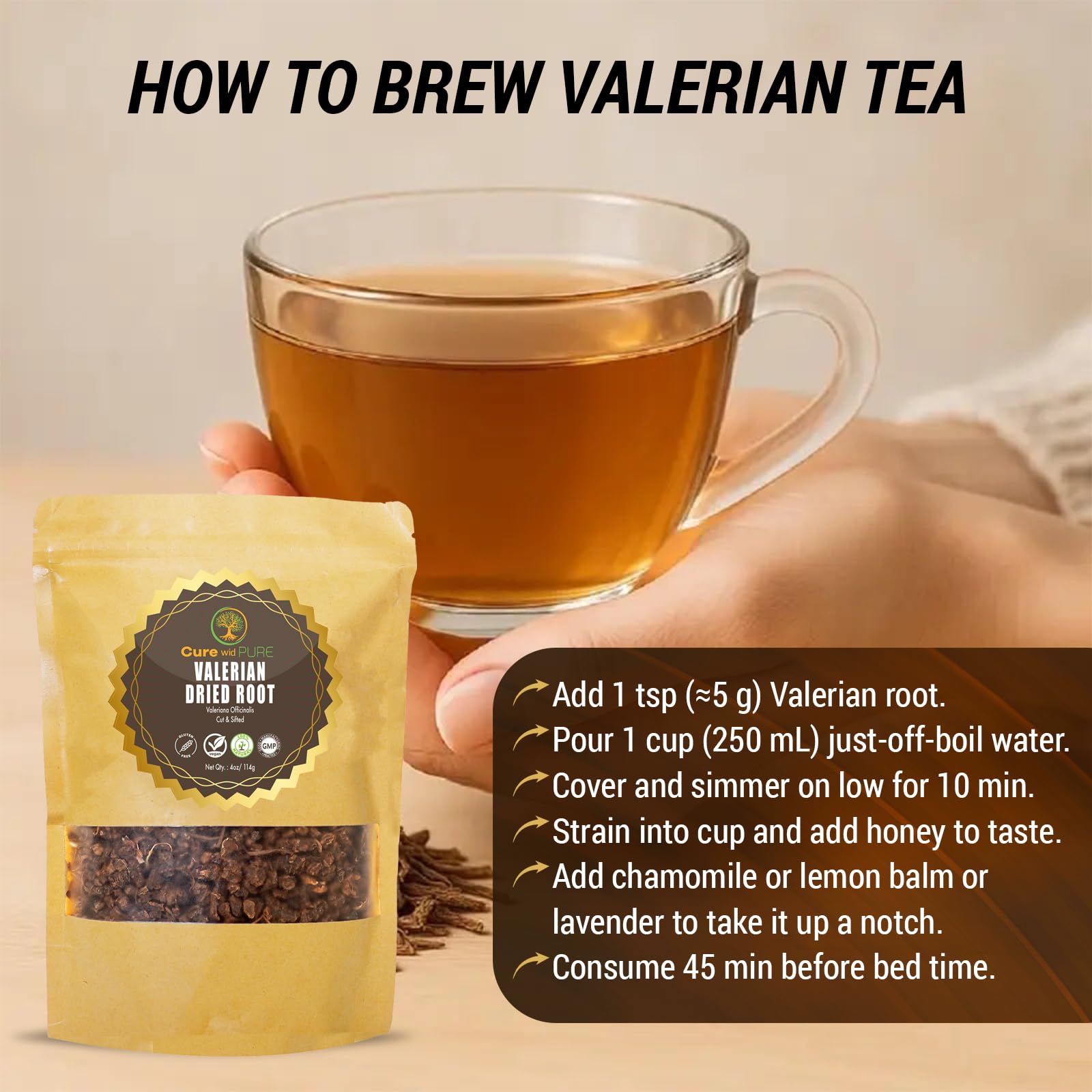 calming valerian root loose leaf