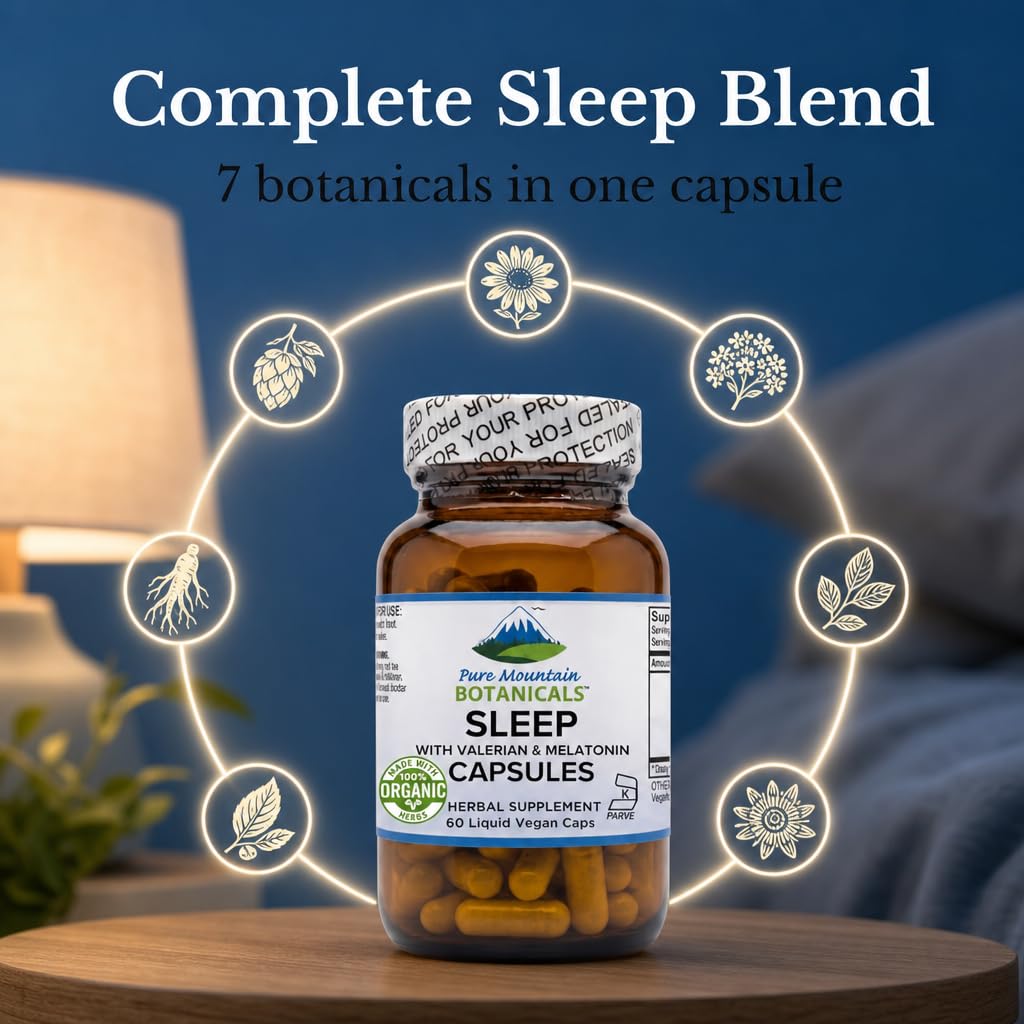 calming valerian root supplement capsules
