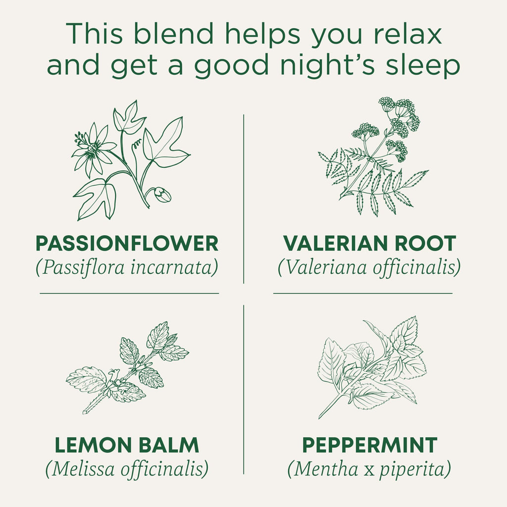 calming valerian root tea bags