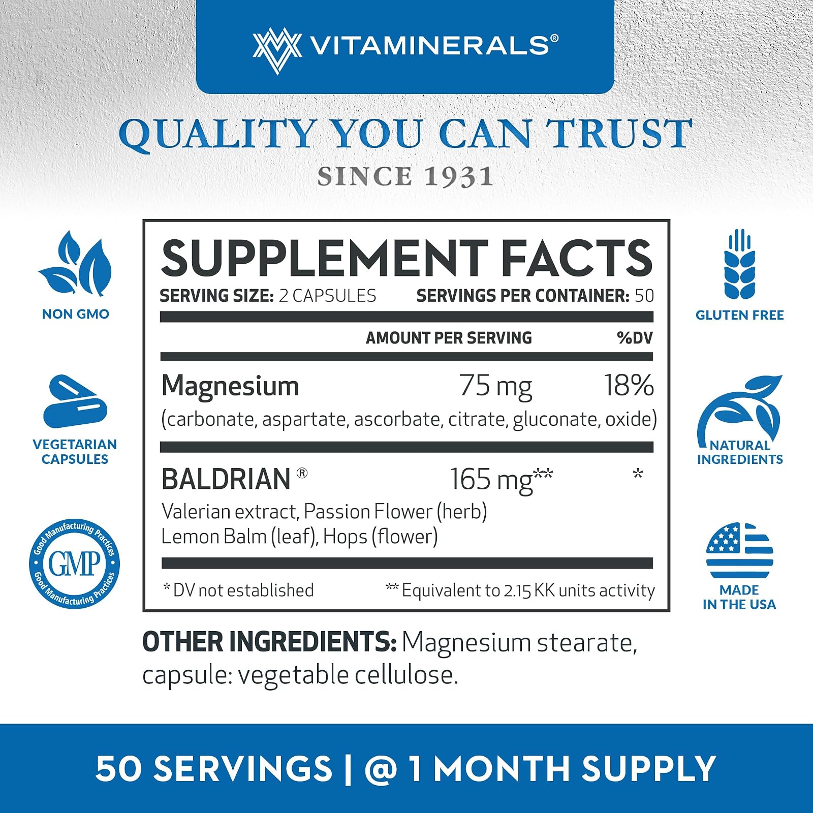 calming valerian supplements for relaxation