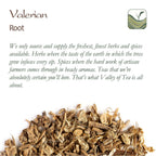 calming valerian tea for bedtime