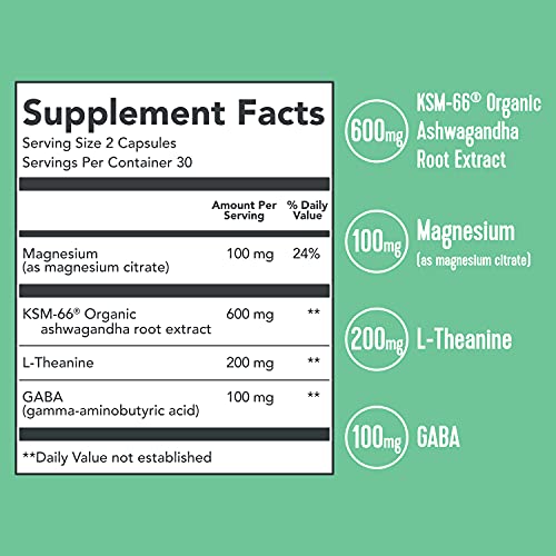 calming vitamin and mineral supplements