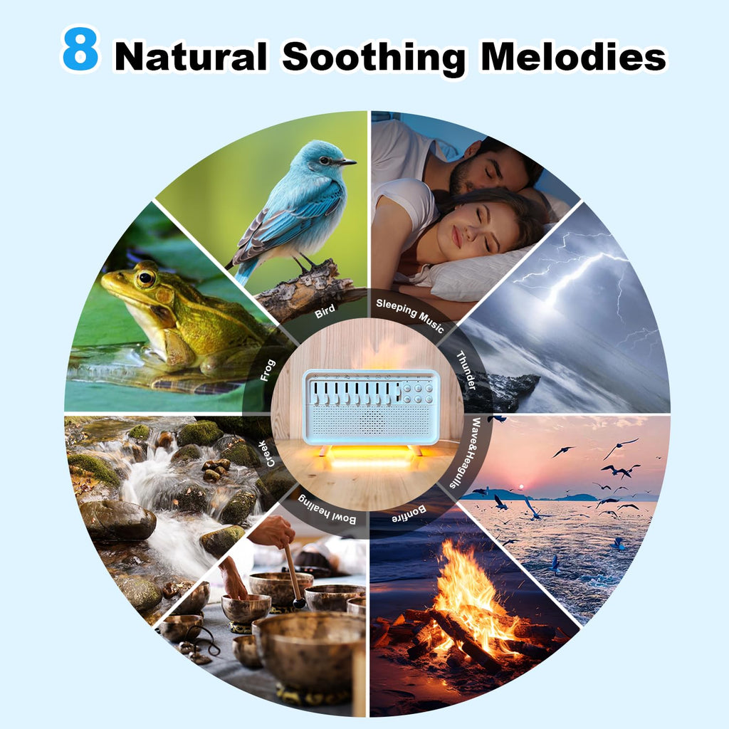 Calming white noise for better sleep