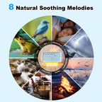 Calming white noise for better sleep