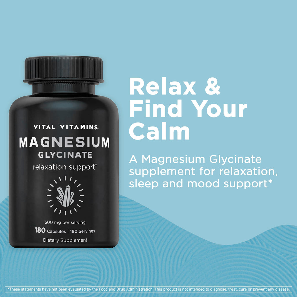 calmness support with magnesium glycinate