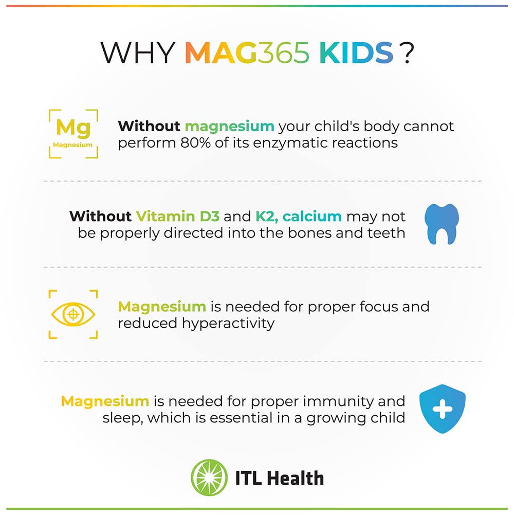calmness support with magnesium powder