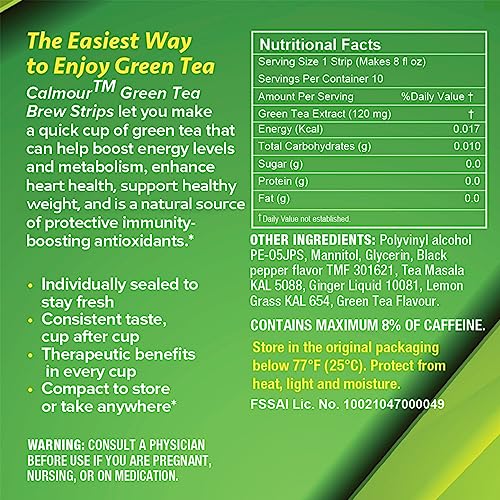 CALMOUR herbal green tea extract
