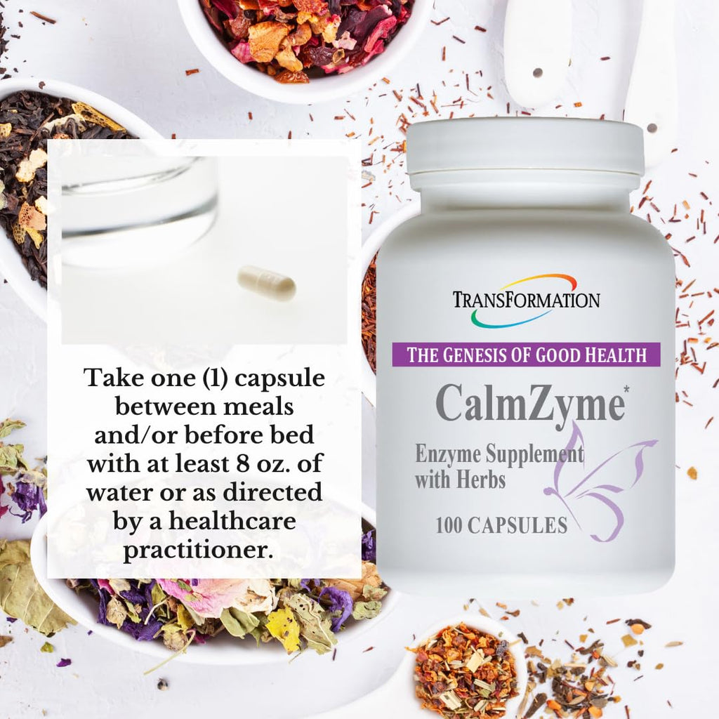 CalmZyme enzymes support healthy digestion