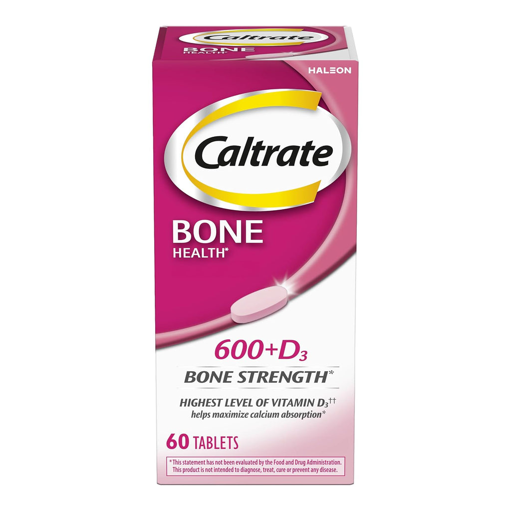 Caltrate 600 Plus D3 calcium tablets