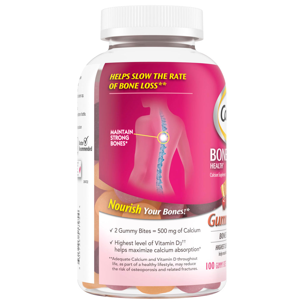 Caltrate gummy bites for energy