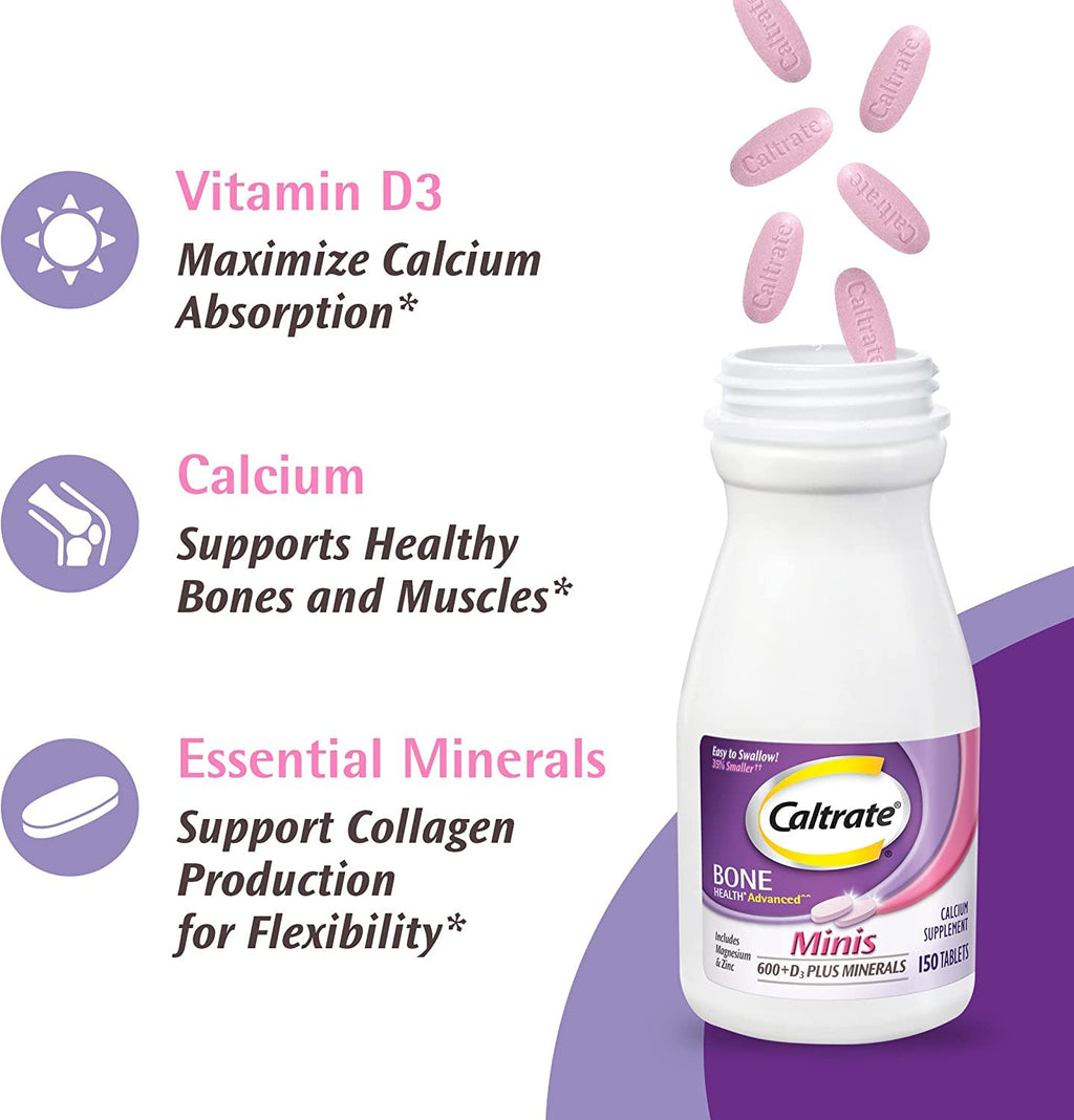 Caltrate Minis multiminerals for active lifestyles