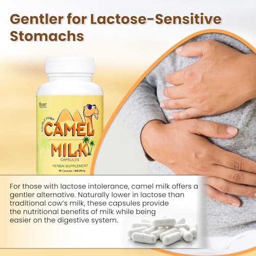 Camel milk capsules for energy boost