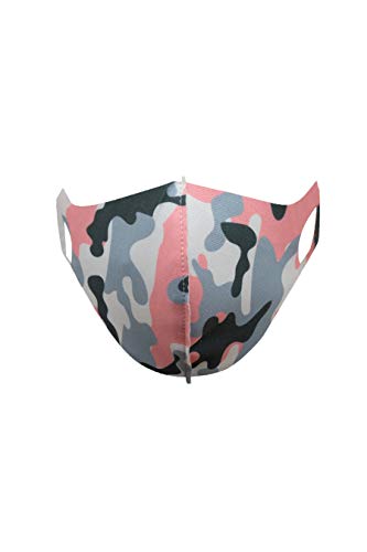 camouflage pink black valerian masks