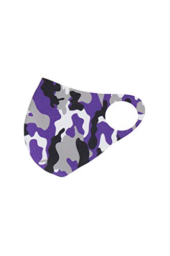 camouflage print face masks