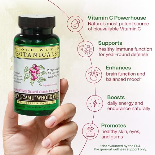 Camu Camu capsules for healthy skin