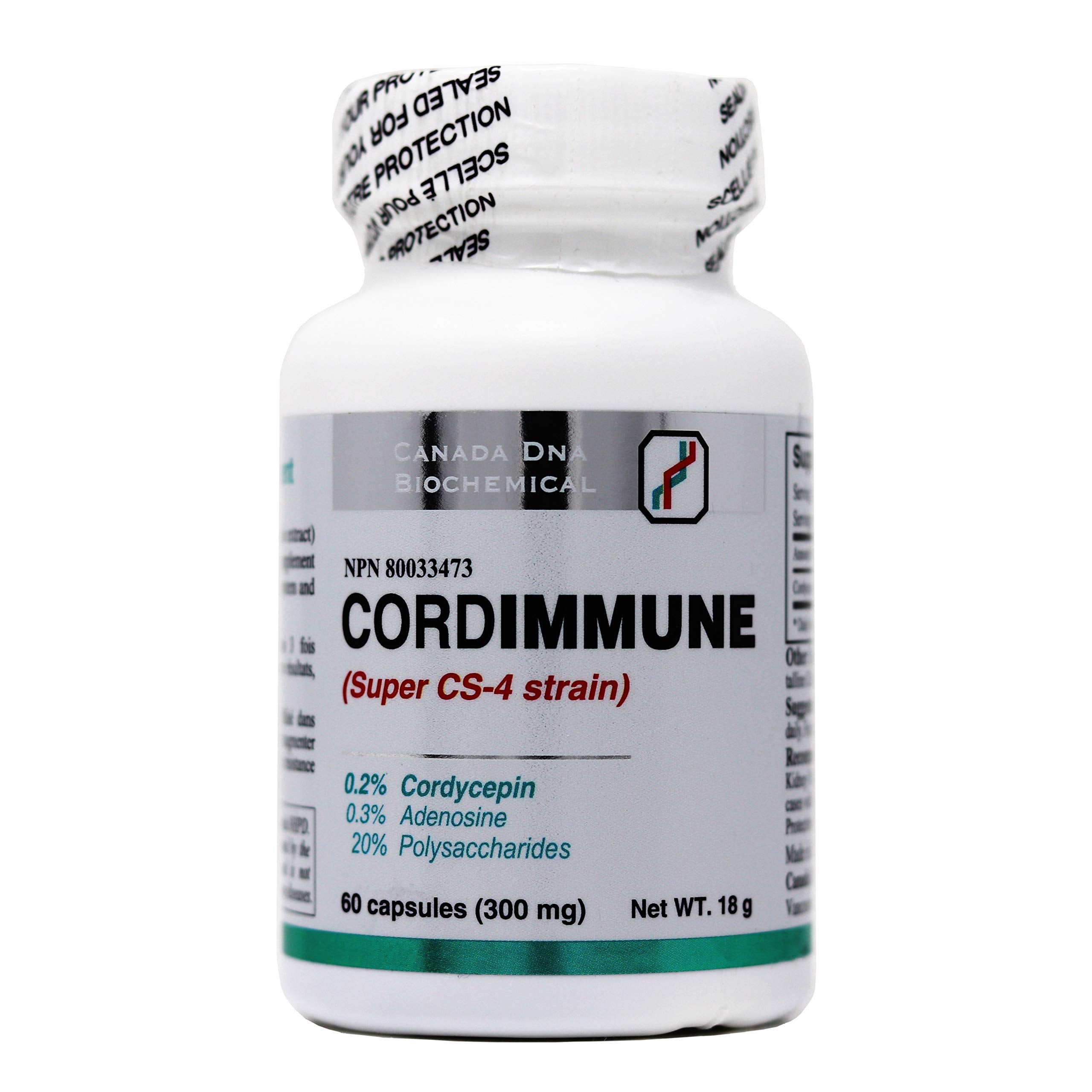 Canada DNA CordImmune immune support capsules