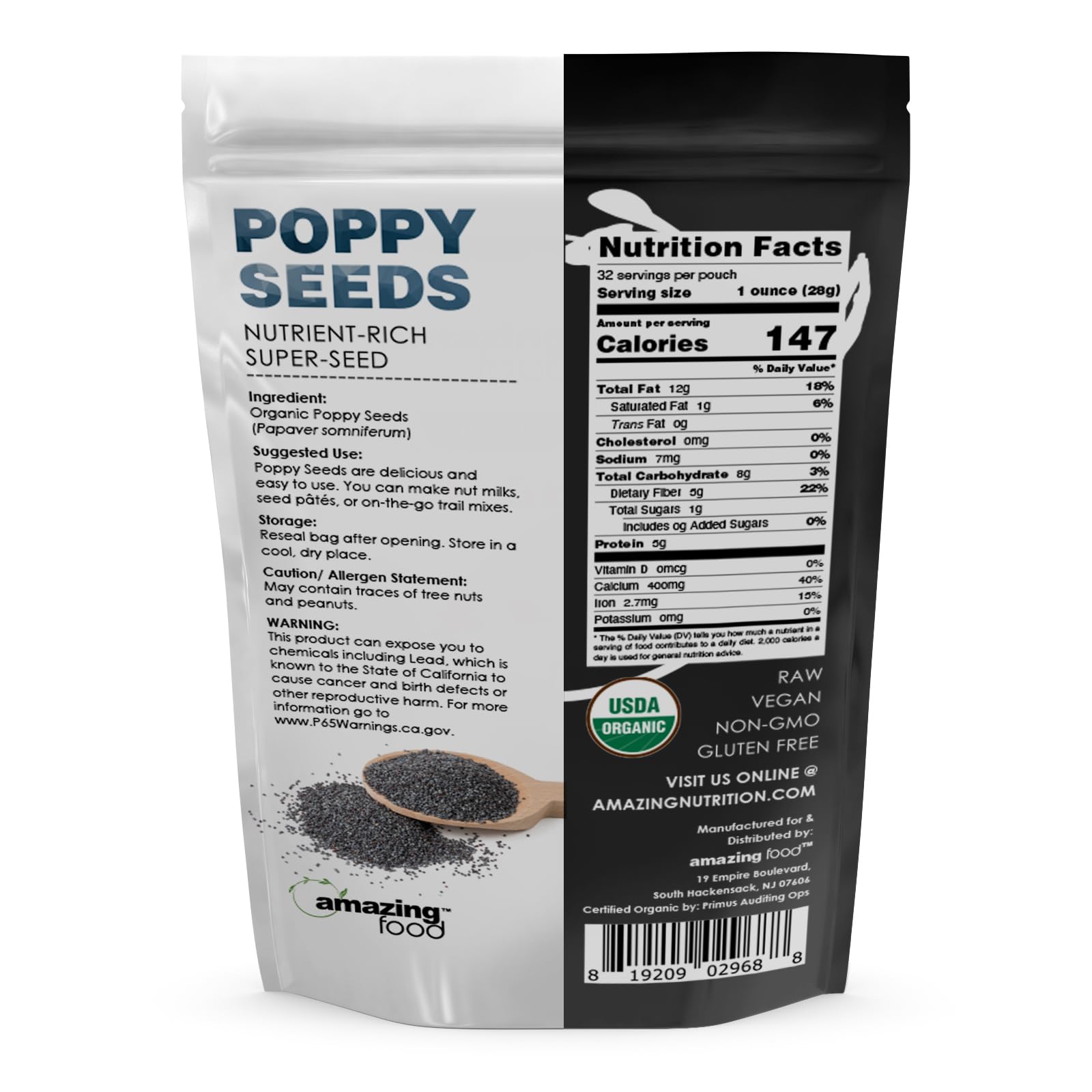 Canadian grown poppy seeds benefits