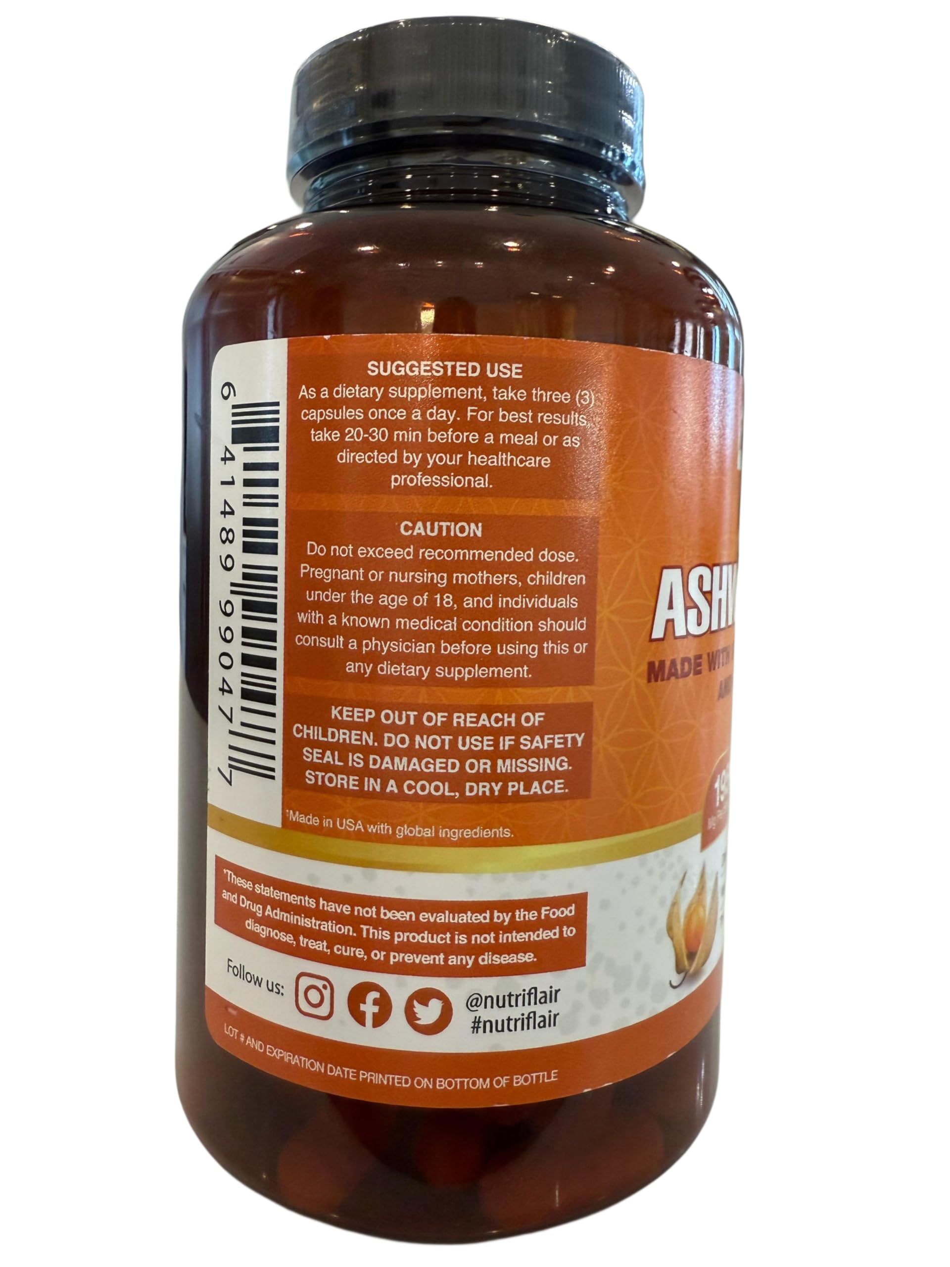 Canadian made ashwagandha supplement