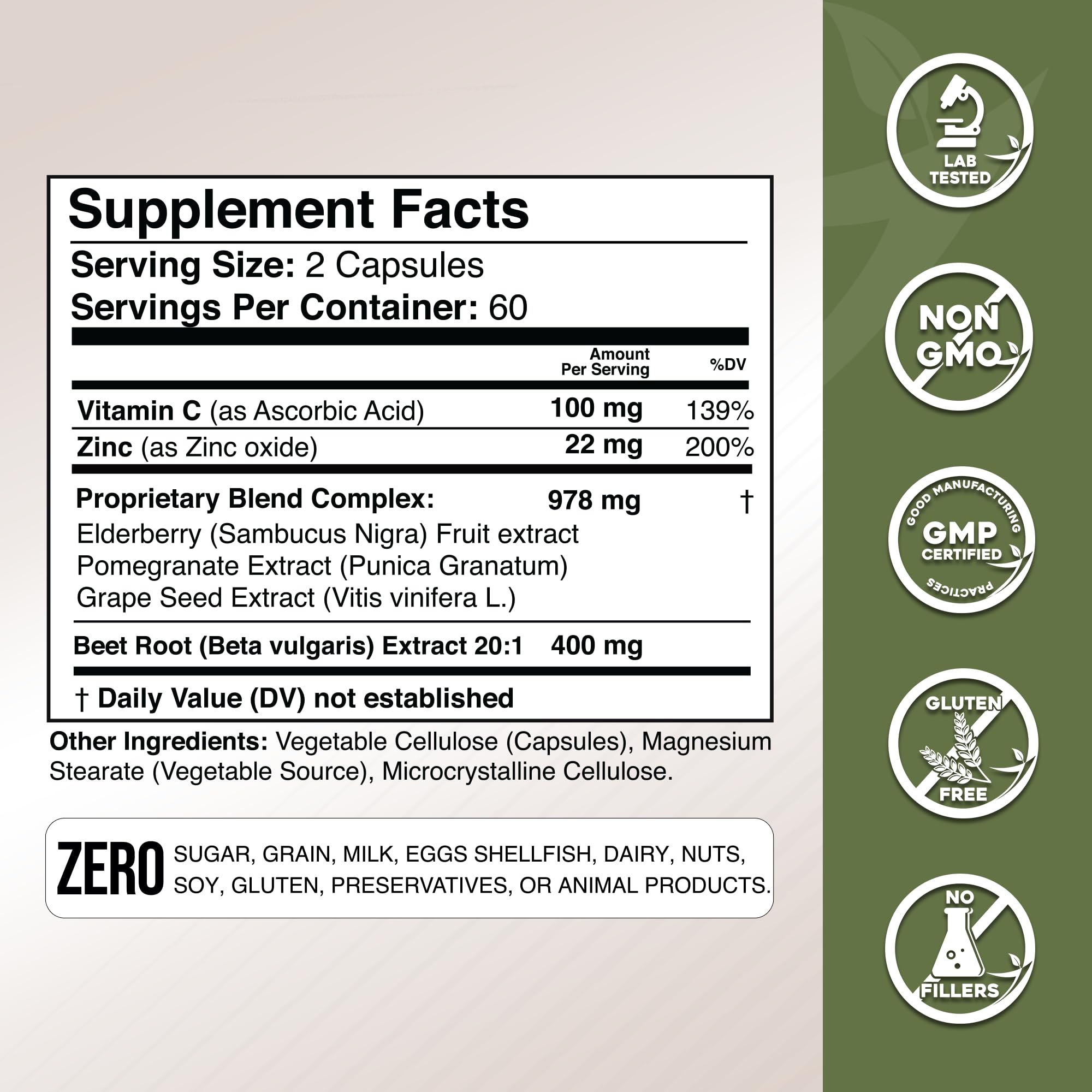 Canadian made grape seed extract
