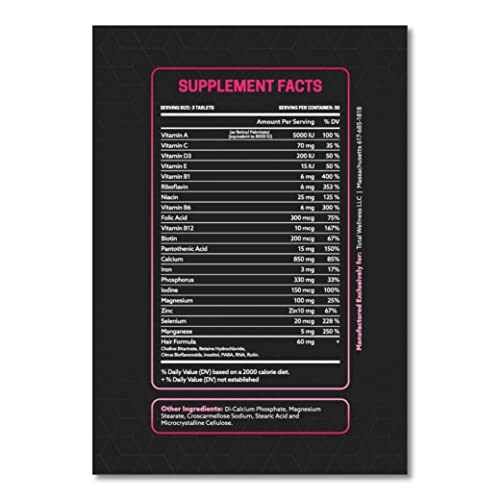 Canadian made hair supplements