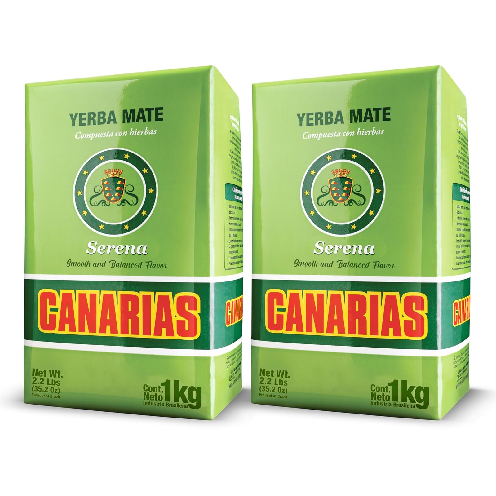 Canarias Yerba Mate herbal tea pack