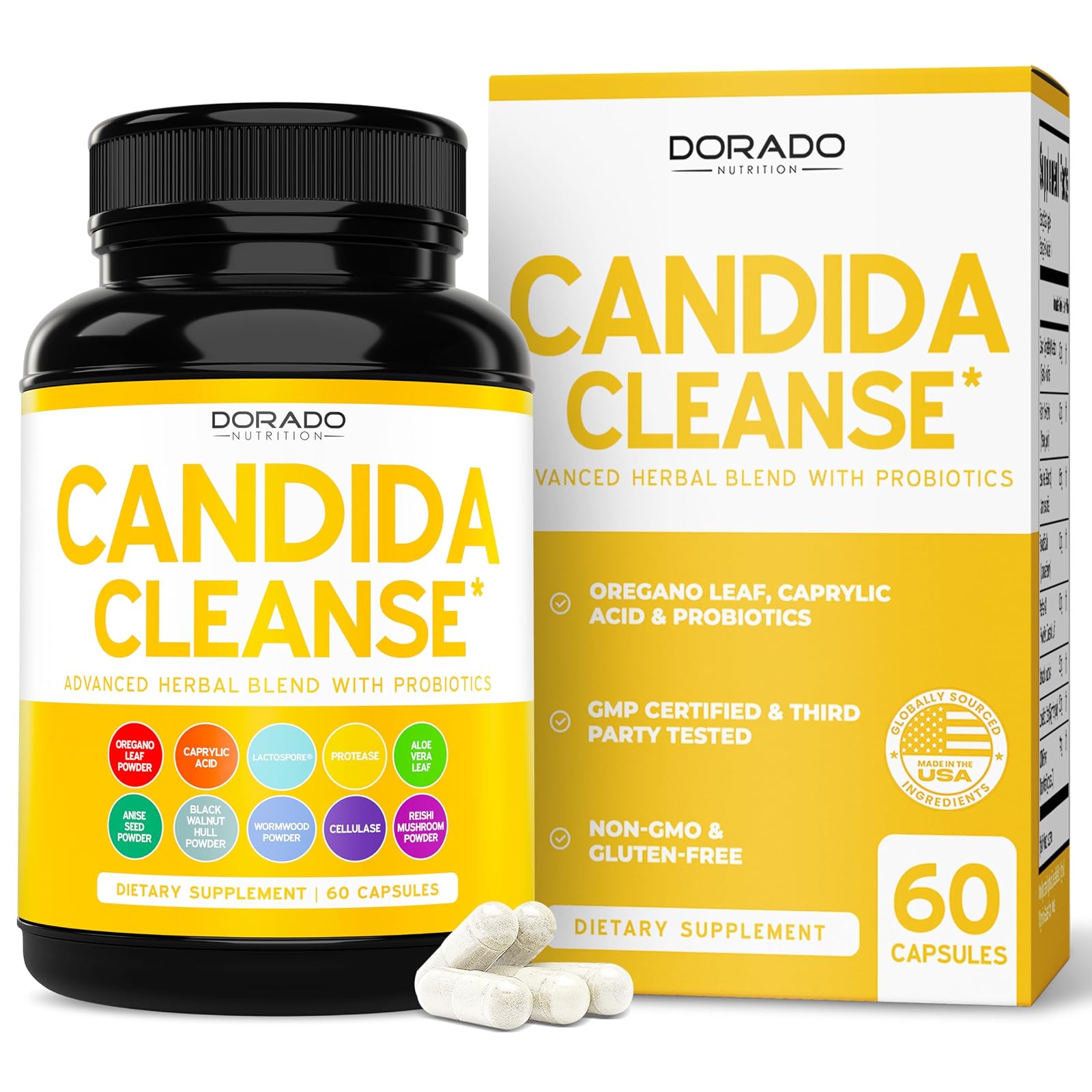 Candid Support detox herbal capsules
