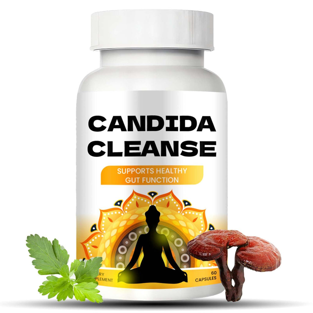 Candida Cleanse detox capsules for wellness