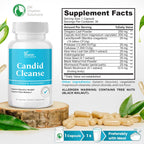 Candida Cleanse detox support capsules