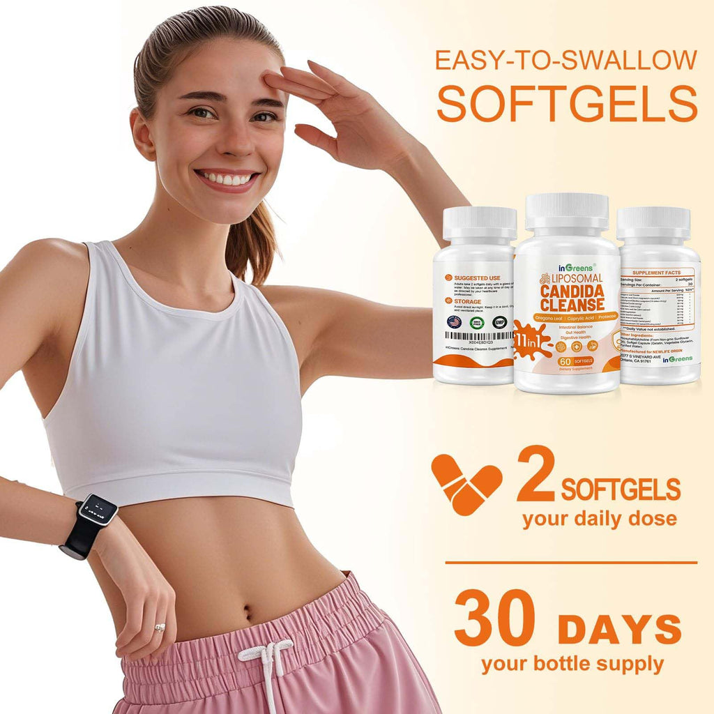 candida cleanse detox tea with probiotics
