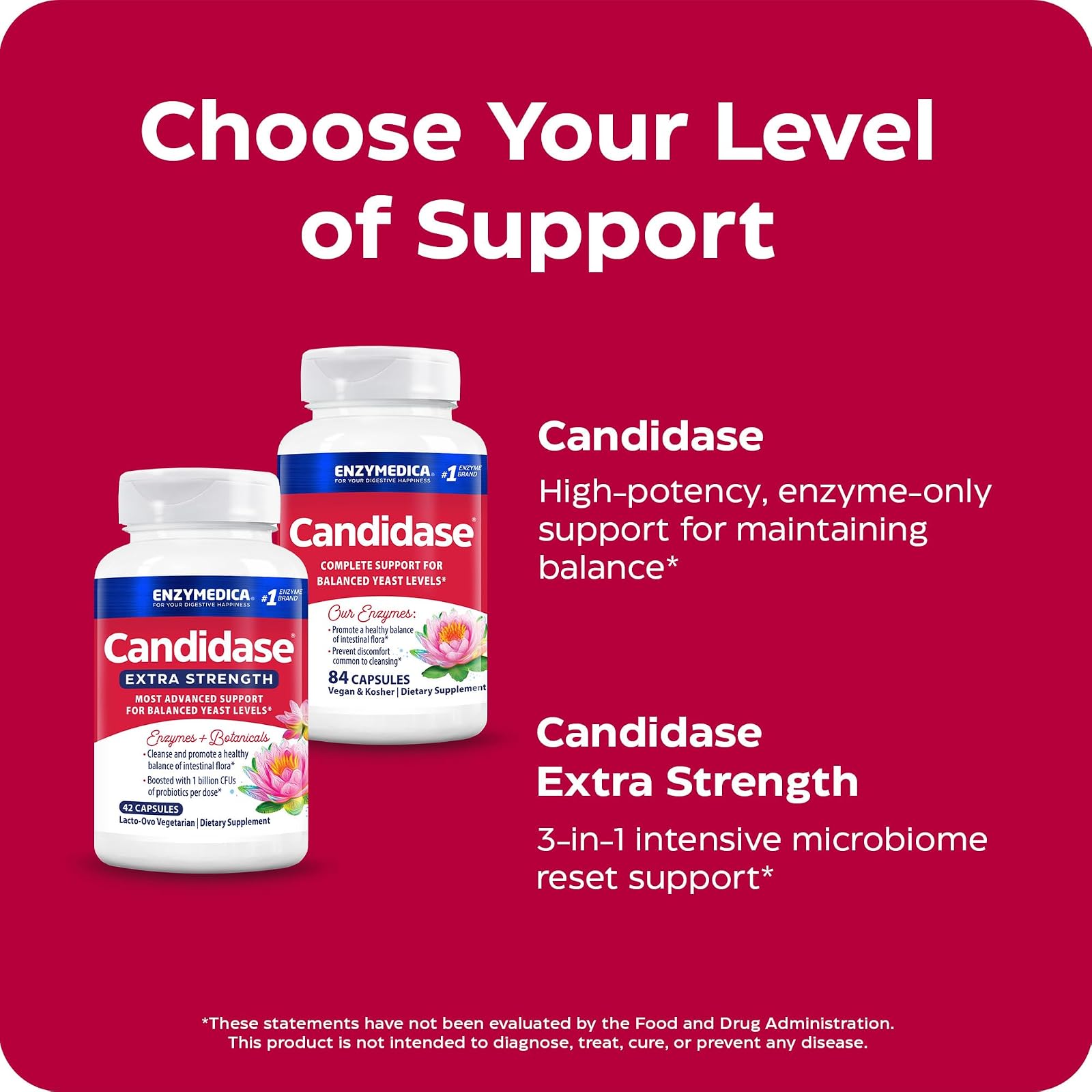 Candidase for optimal digestive function