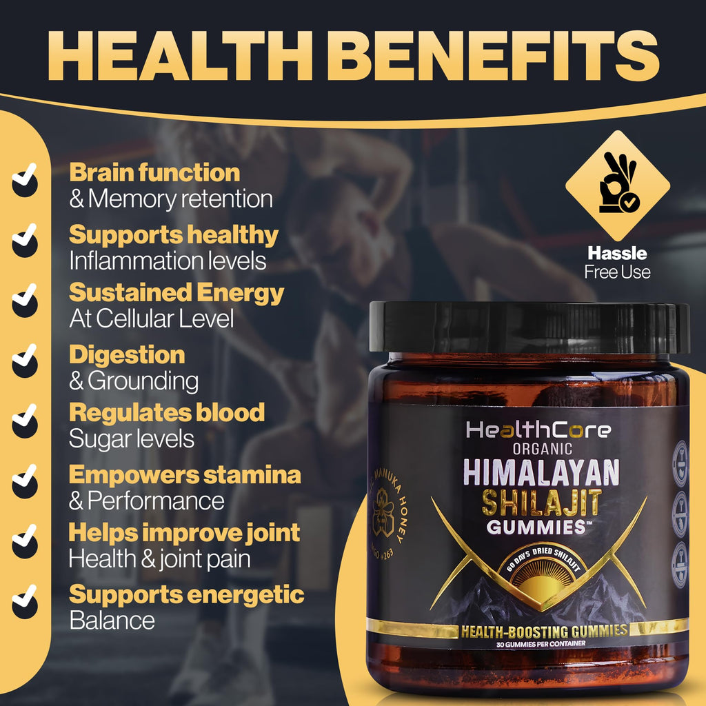cane sugar-free shilajit supplements