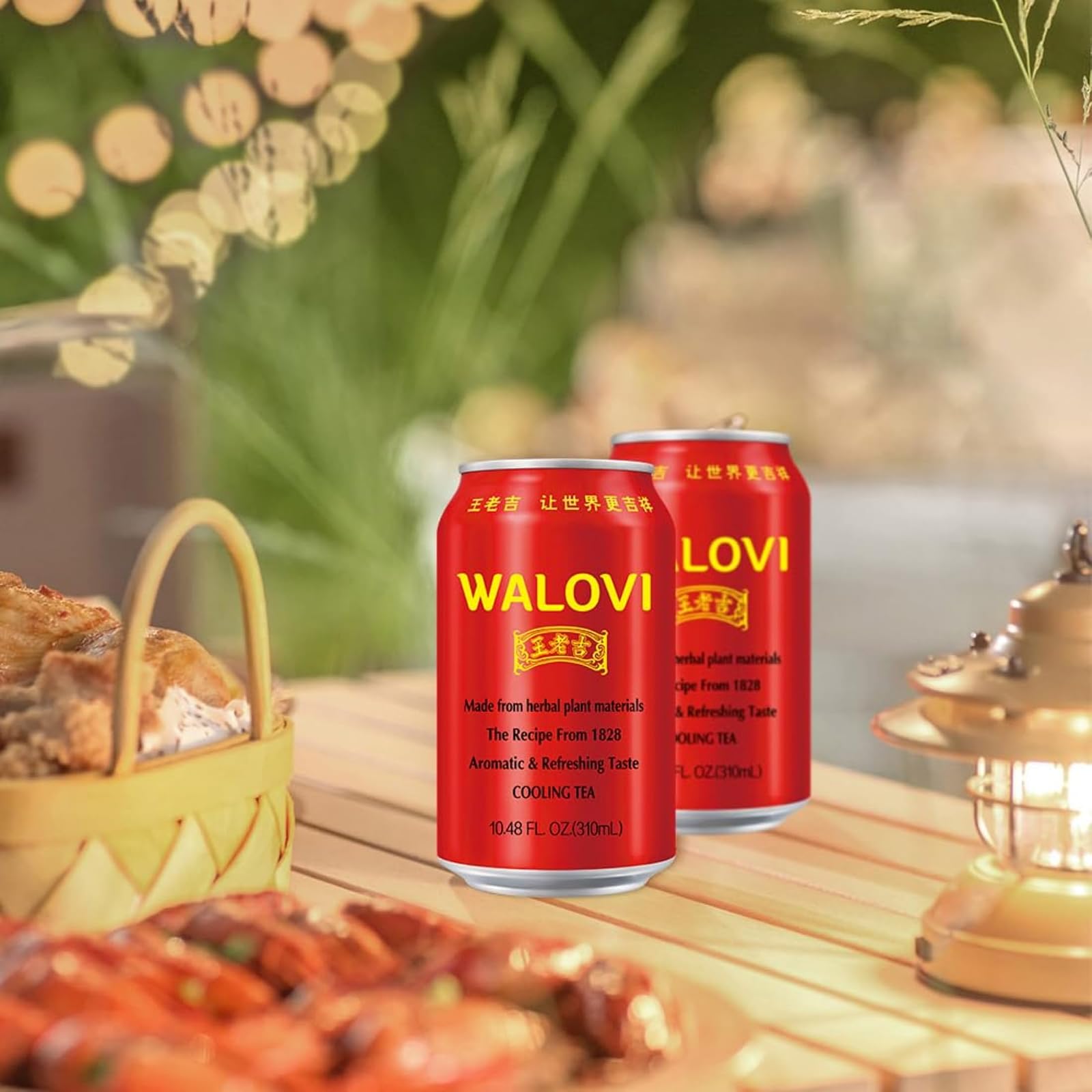 canned herbal tea for wellness