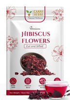 Canny Herbs hibiscus tea loose leaf
