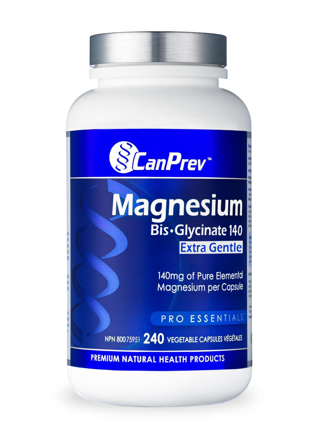 CanPrev magnesium bis-glycinate capsules